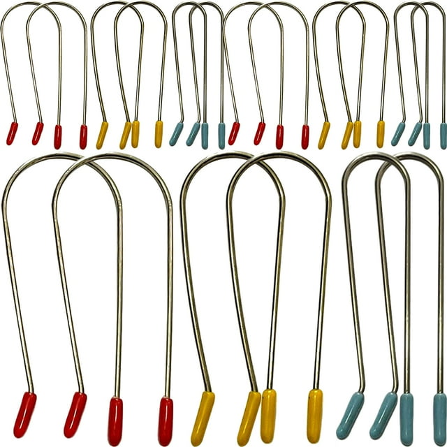 24Pcs Hot Curler Clips Replacement Hot Roller Clips Rollers Securing ...