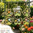 24Pcs Kids DIY Wooden Painting Craft Kit Spring Bird Butterfly Ornament ...