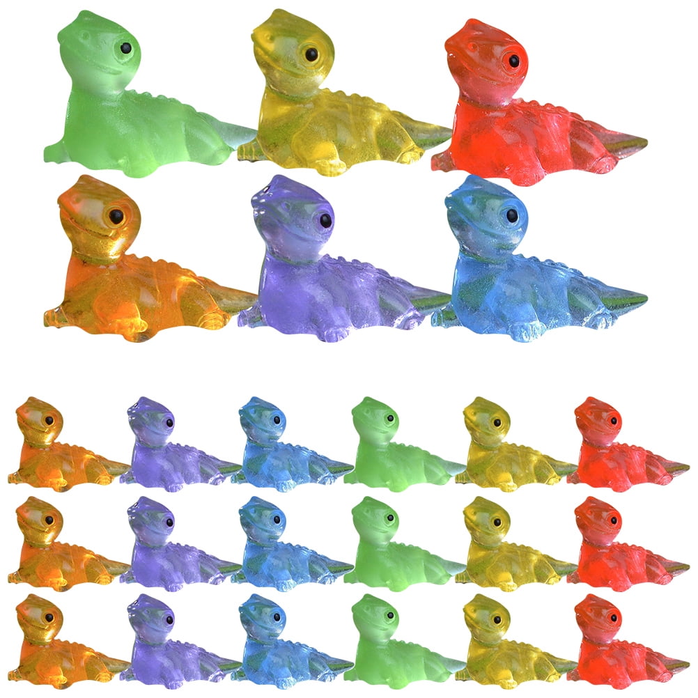 YEAHIBABY Resin Lizard Figurines for Decor Assorted Color Miniature ...