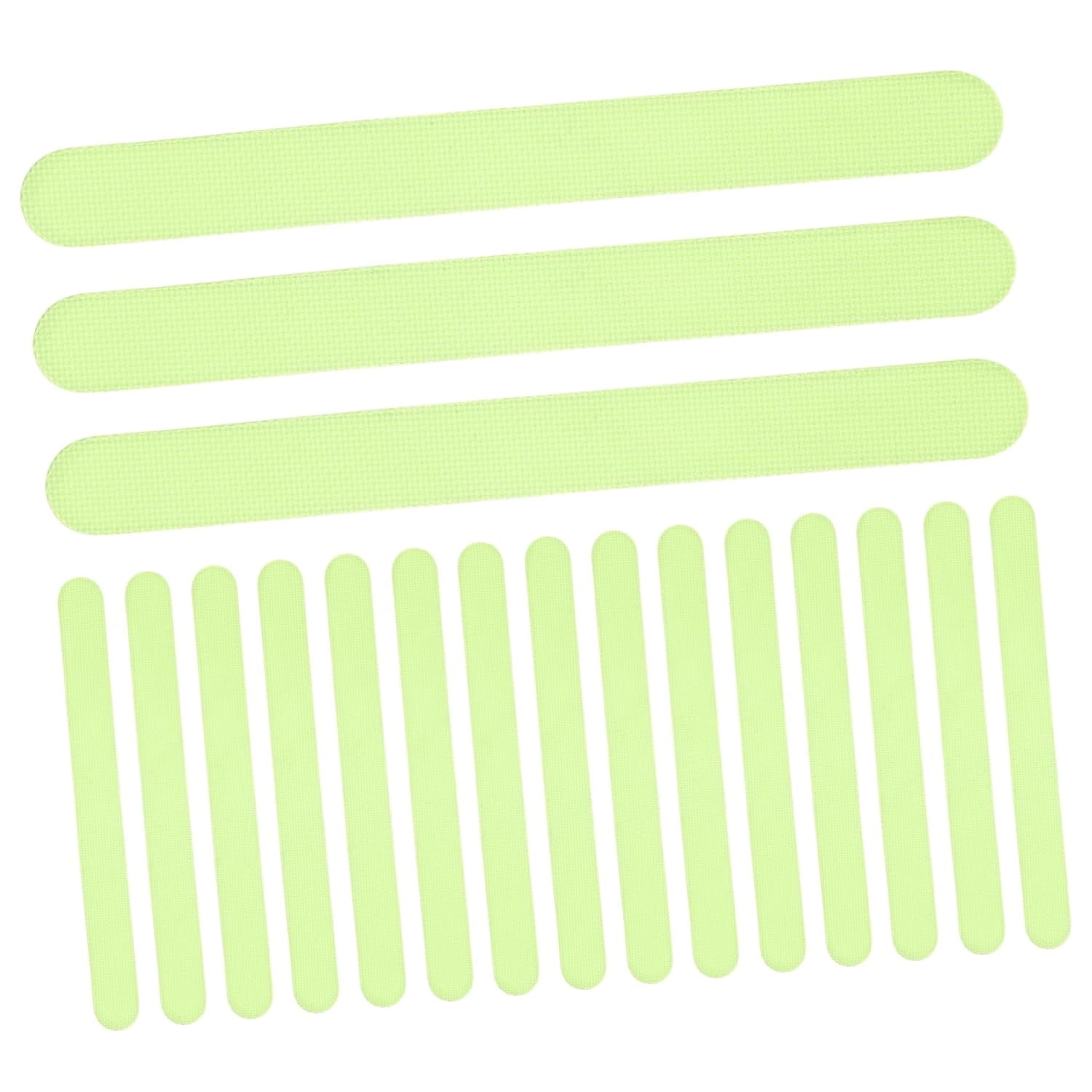 24Pcs Luminous Non Skid Strips Glow Dark Reflective Slip Tape for ...