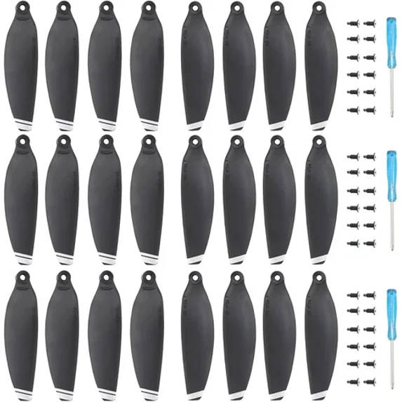 (24Pcs) Mavic Mini Propellers Accessories, Drone Replacement Low-Noise ...