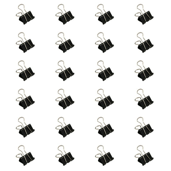 24Pcs Metal Foldback Clip Long Tail Clip Stainless Steel Binder Clip ...