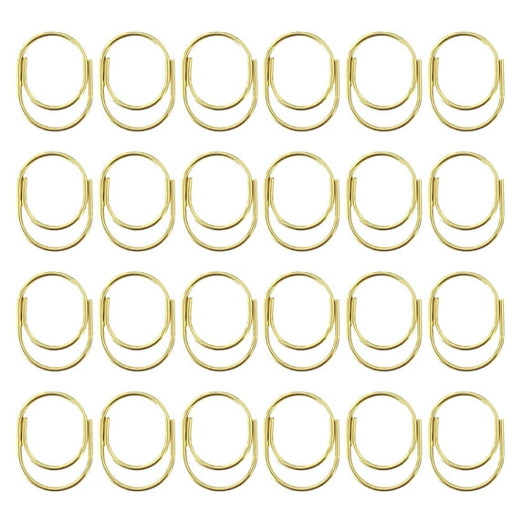 24Pcs Multifunction Stainless Steel Paper Clips, File Clamps for ...