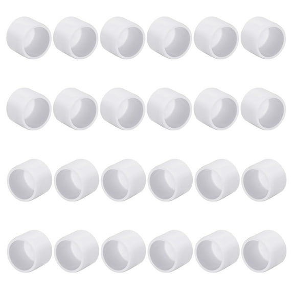 24Pcs Multipurpose SCH40 PVC End Caps for 3/4 Inch 1 Inch 1 1/4 Inch 2 ...