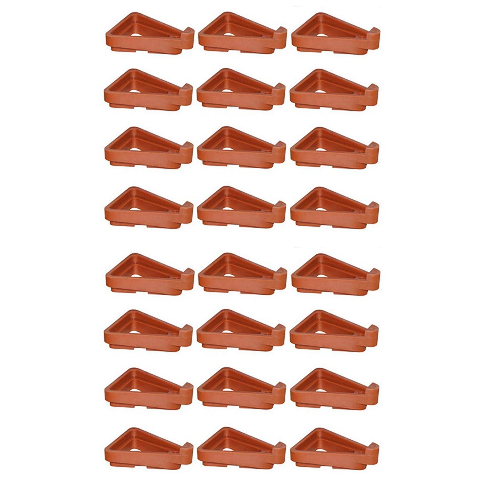 24Pcs Plant , Flower Pot Risers,DIY Combination Triple-Cornered Toes ...