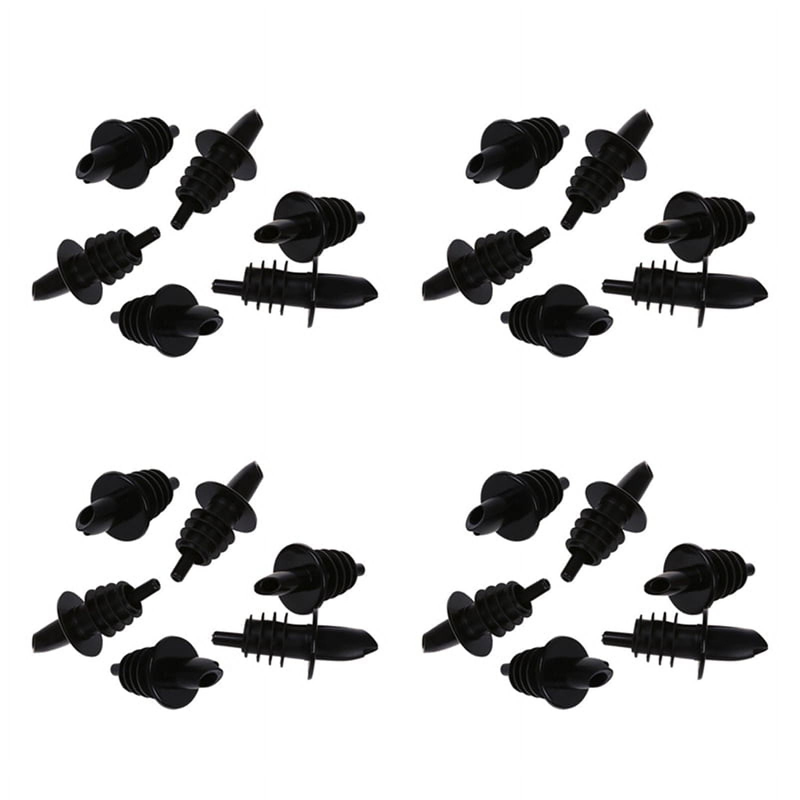 24Pcs Plastic Liquor Spirit Bottle Pourer Bar Wine Cocktail Drinks ...