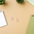 24Pcs Rose Plated Gold Paper Clips with Heart Handle Metal Clips for ...