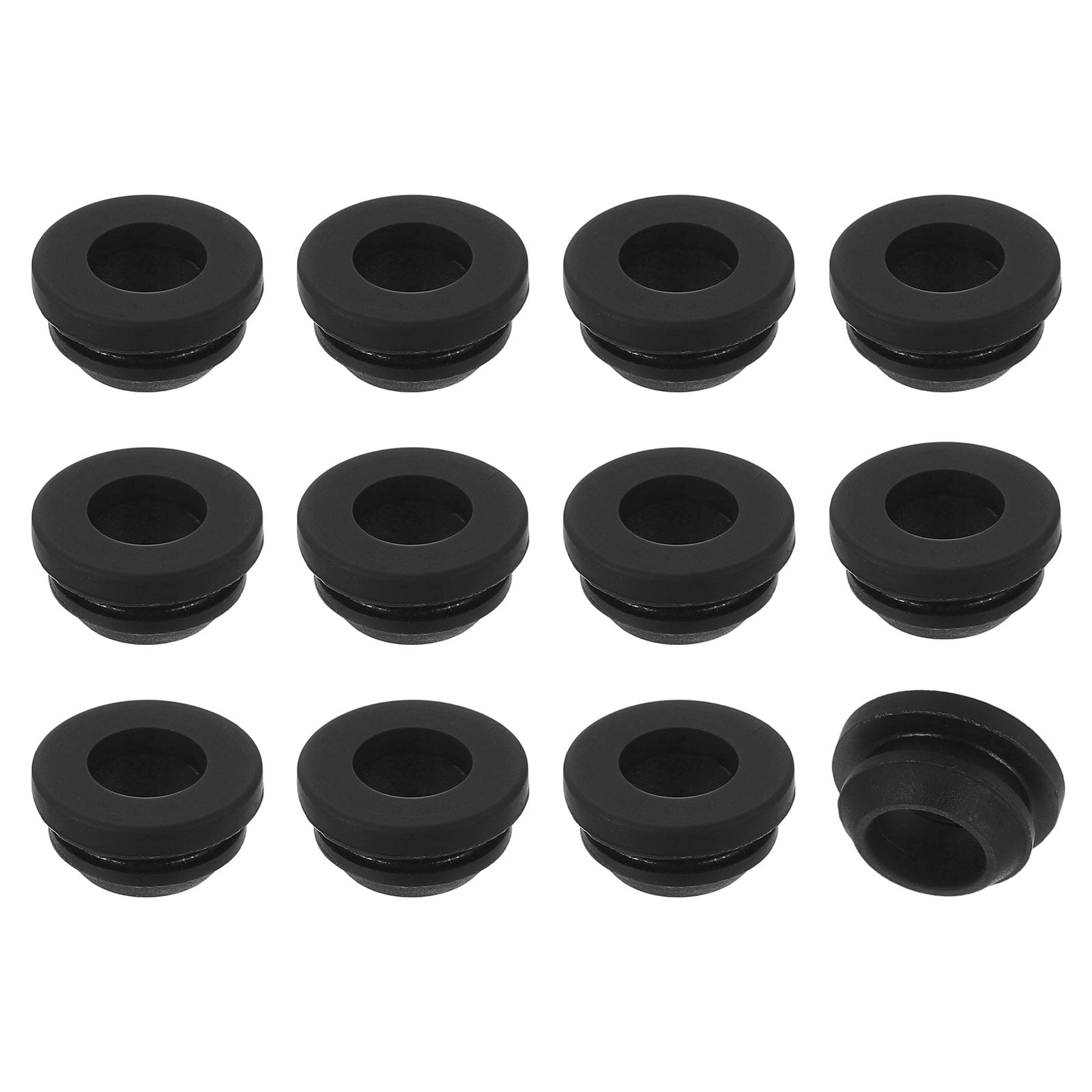 24Pcs Rubber Grommets, Mount Dia 10.5mm ID 7.5mm Snap Firewall Hole ...