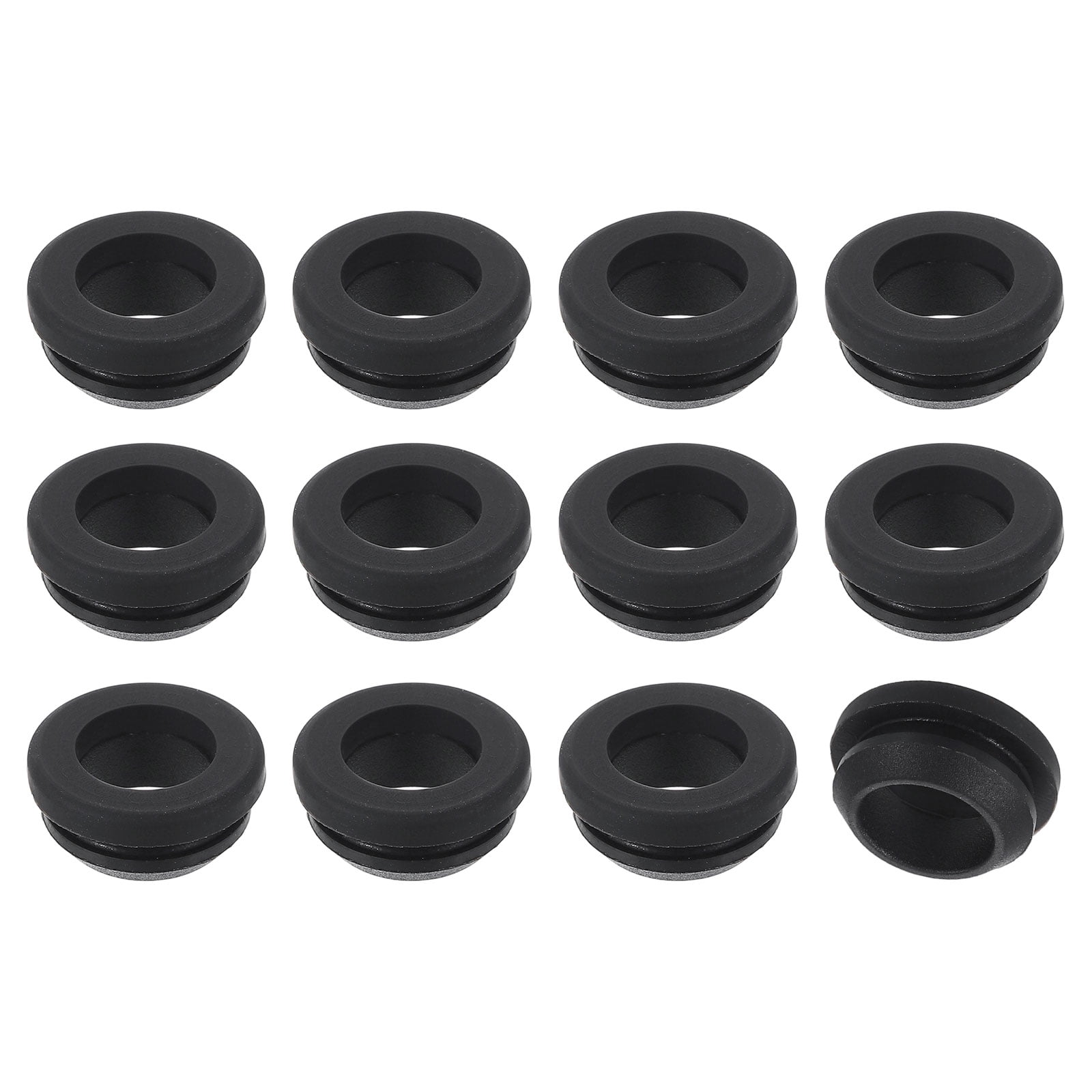 24Pcs Rubber Grommets, Mount Dia 13mm ID 10mm Snap Firewall Hole Plug ...