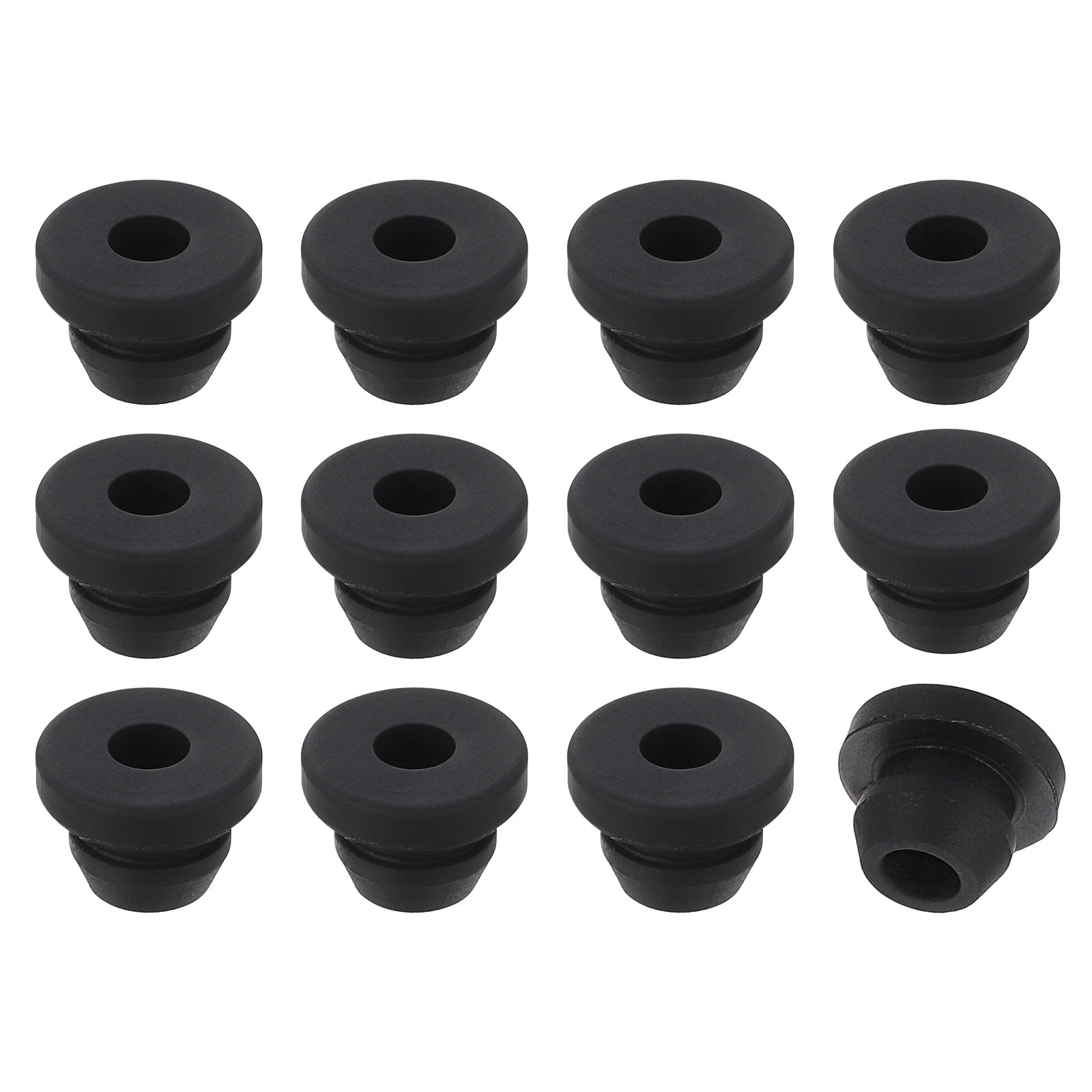 24Pcs Rubber Grommets, Mount Dia 5mm ID 2.5mm Snap Firewall Hole Plug ...