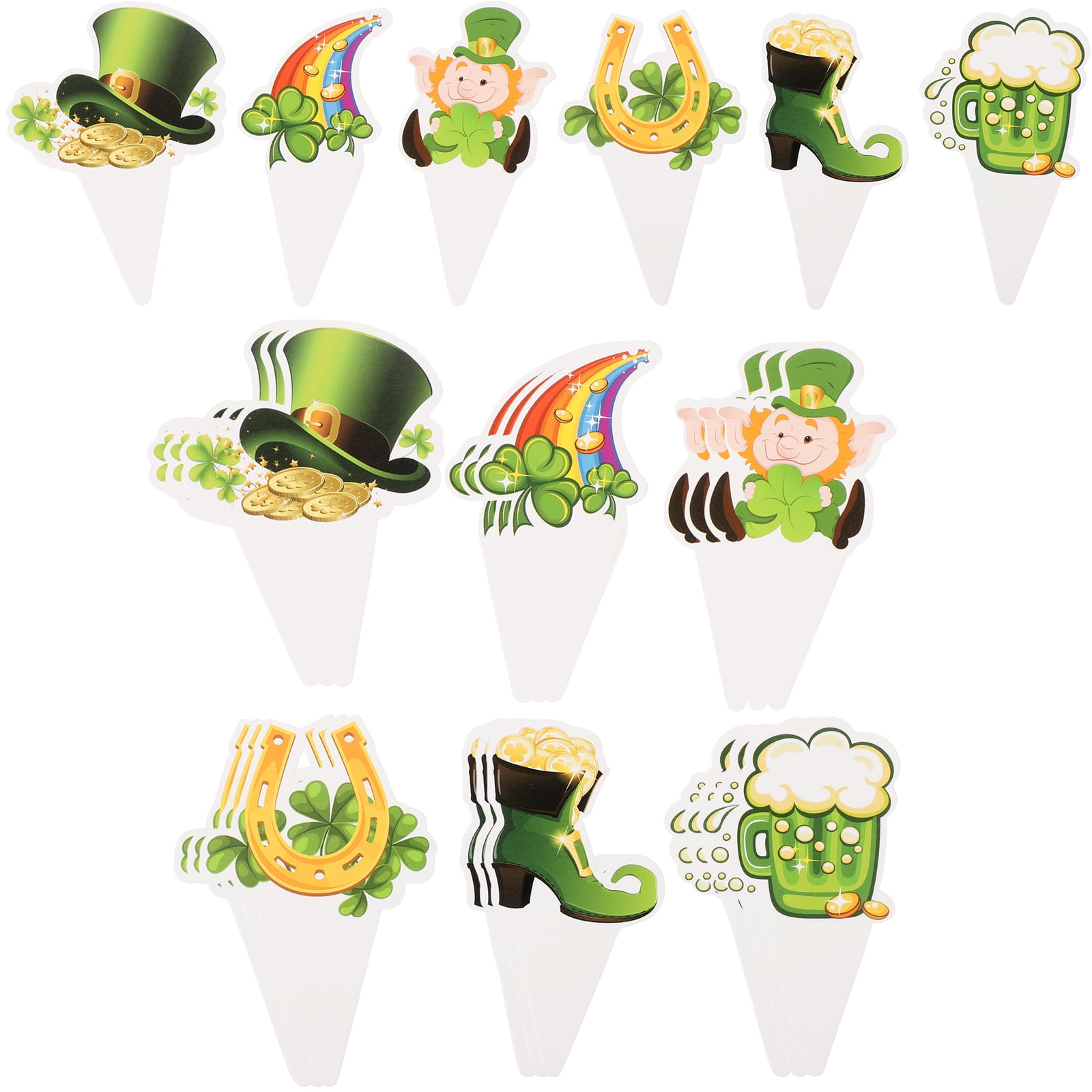 St Patrick S Day Cupcake Toppers