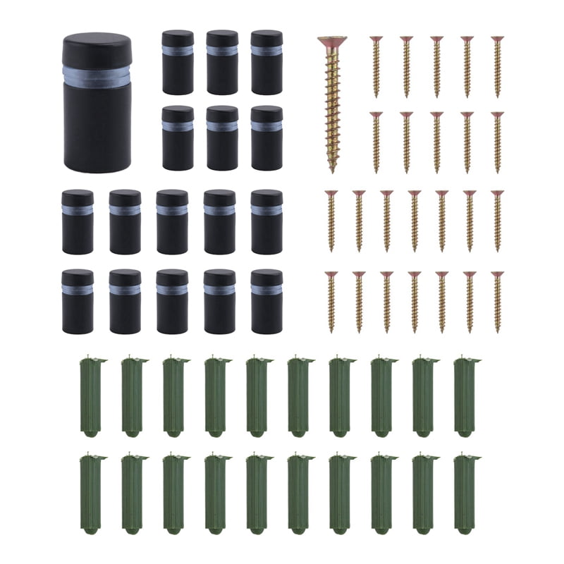 24Pcs Standoff Screws, Wall Sign Standoff Mounting Hardware Advertising ...