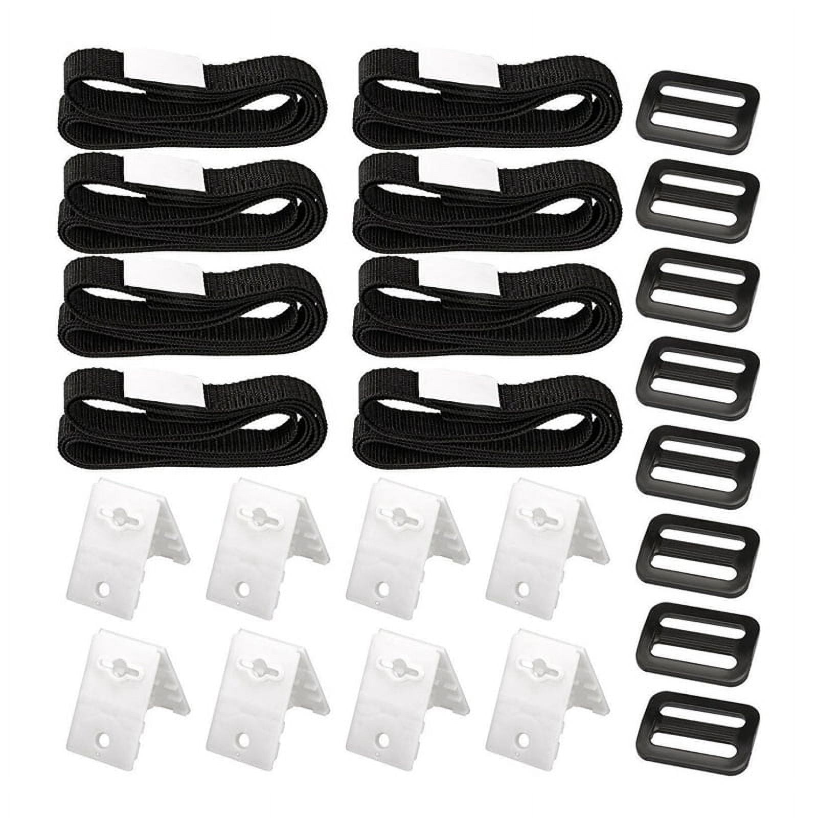 24Pcs Swimming Pool Cover Roller Attachment Straps Kit Universal Solar ...