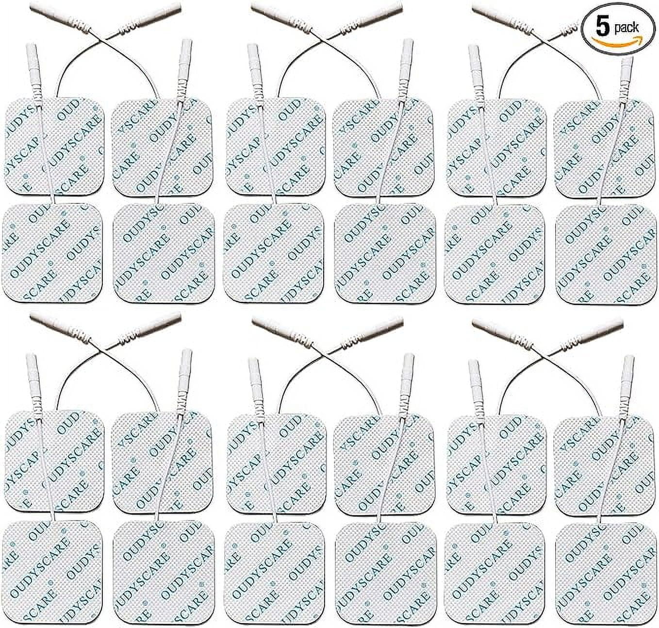 24Pcs TENS Unit Replacement Pads 2x2 - Self-Adhesive Reusable ...