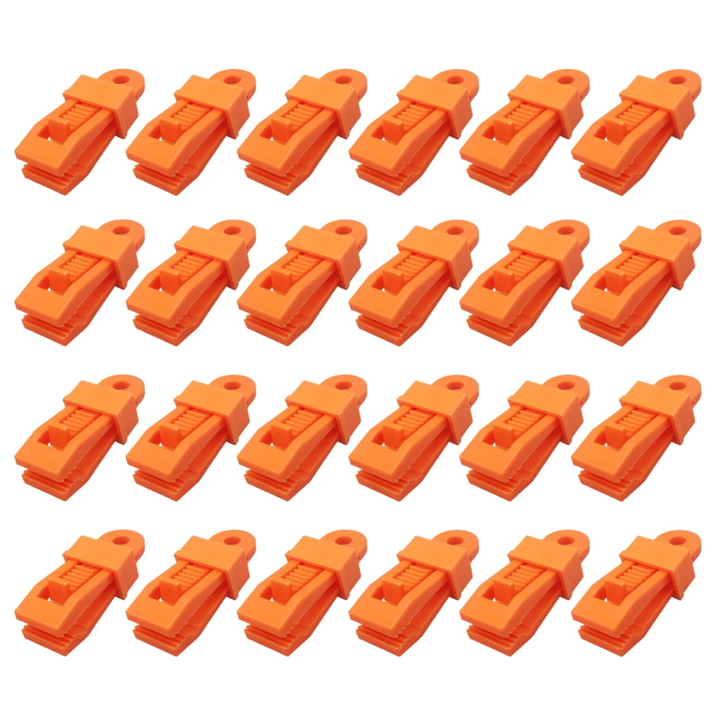 24Pcs Tarp Clip Lock Grip Clamps Tighten Tent Clip Tent Fasteners ...