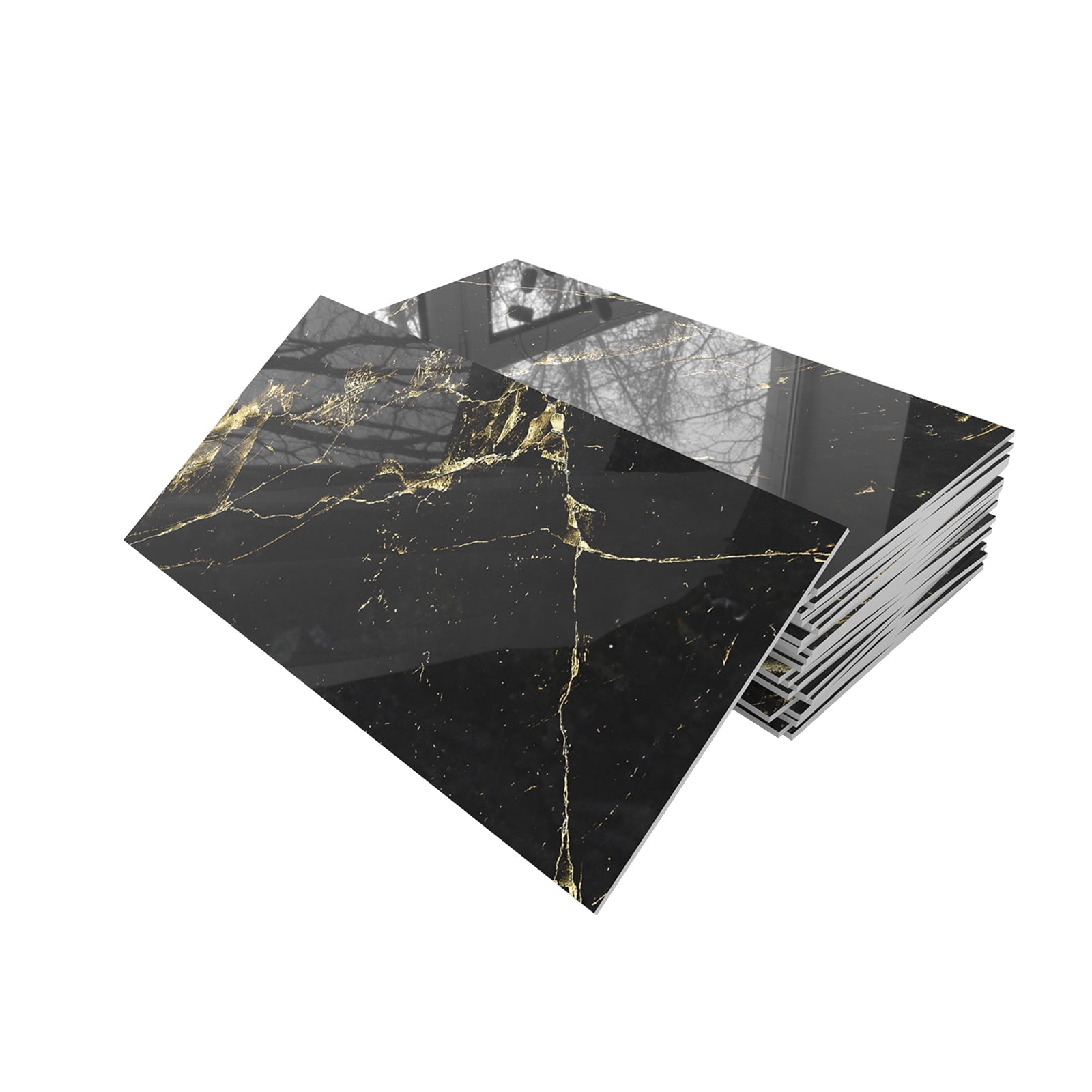 24Pcs Tile Stickers Stick Backsplash Tiles Self-Adhesive Tile Stickers ...