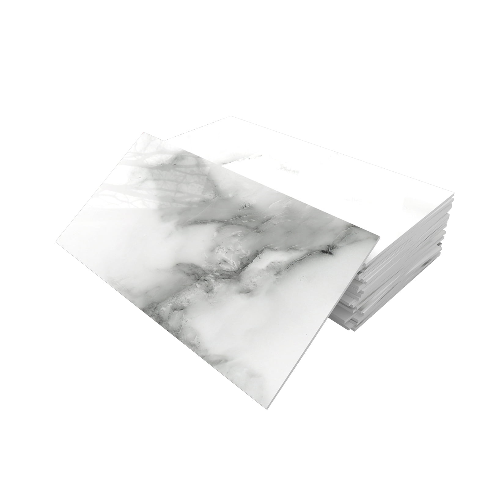 24Pcs Tile Stickers Stick Backsplash Tiles Self-Adhesive Tile Stickers ...