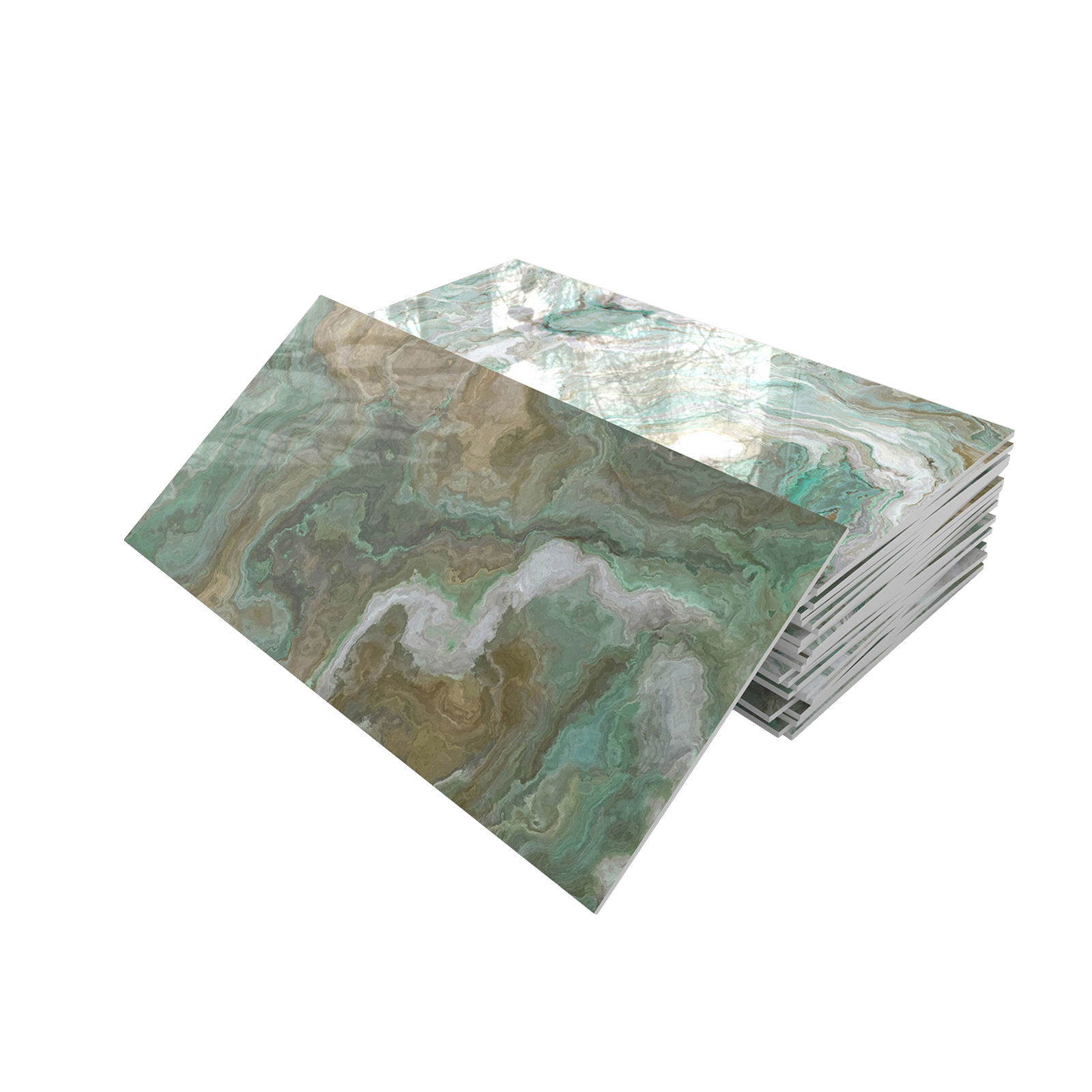 24Pcs Tile Stickers Stick Backsplash Tiles Self-Adhesive Tile Stickers ...