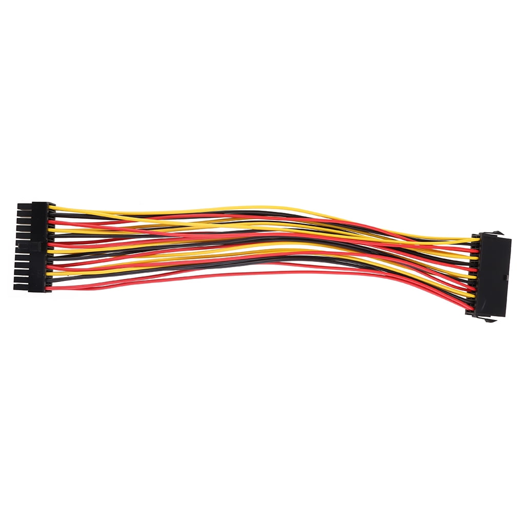 24Pin ATX Male to Female Power Supply Extension Cable Internal PC PSU ...