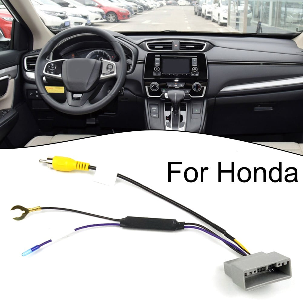 24Pin Car Reverse Camera Retention Adaptor Cable Harness for Honda ...