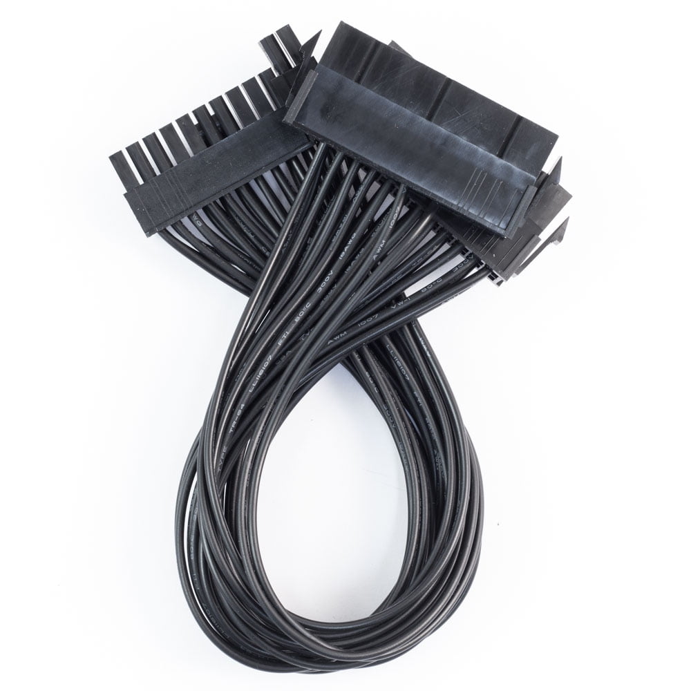 24Pin Dual PSU ATX Synchronous power supply adapter cable for Ether ...