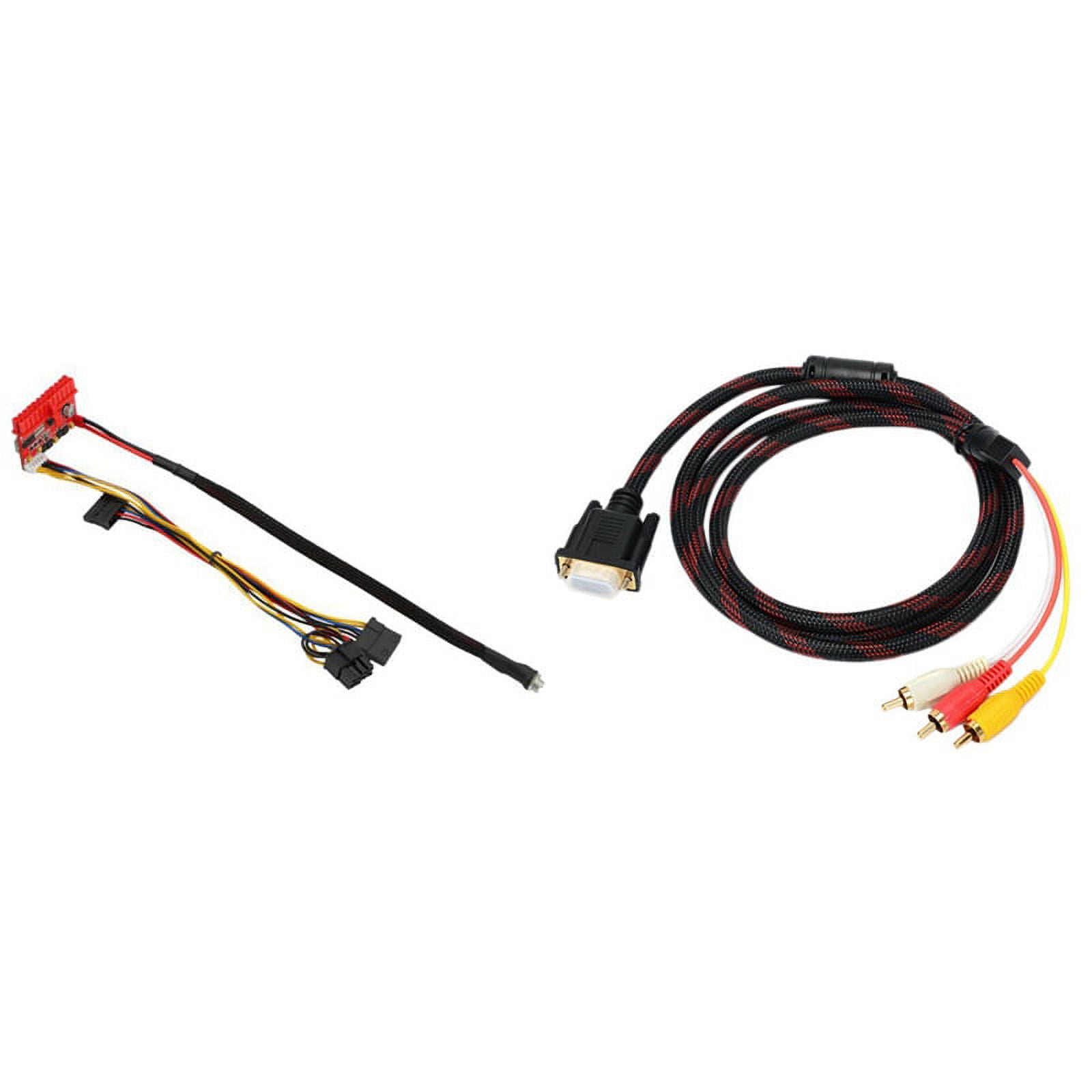 24Pin MINI ITX DC to Car ATX PC Power Supply Wide Input Computer & RCA ...