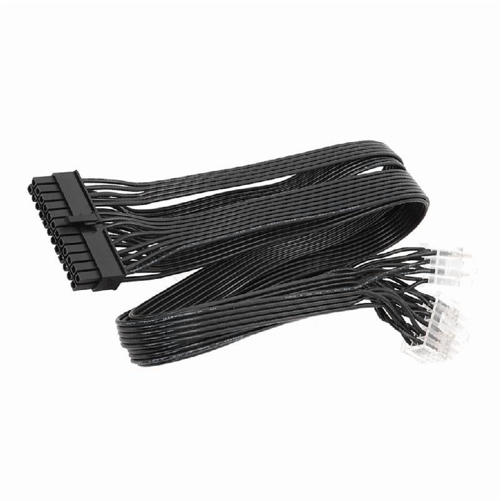 24Pin for LEADEX G650 Mainboard Power Cord PCIe GPU Power Extension ...