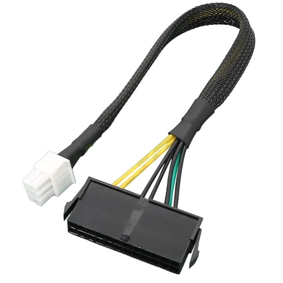 Power Supply Splitter, Dual PSU Cable Adapter 24 Pin 20+4 ATX ...