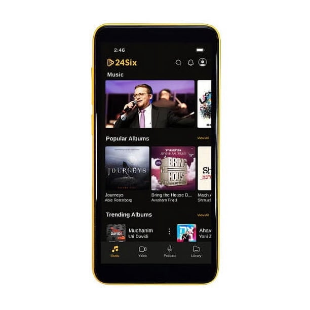24Six Family Player 64GB Kosher Streaming Device with Bluetooth and Wi ...