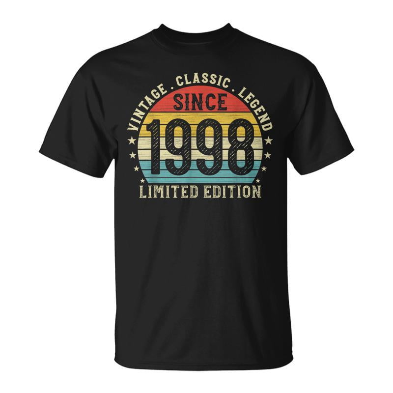 24Th Birthday Born In 1998 Classic 24 Year Old TShirt - Walmart.com