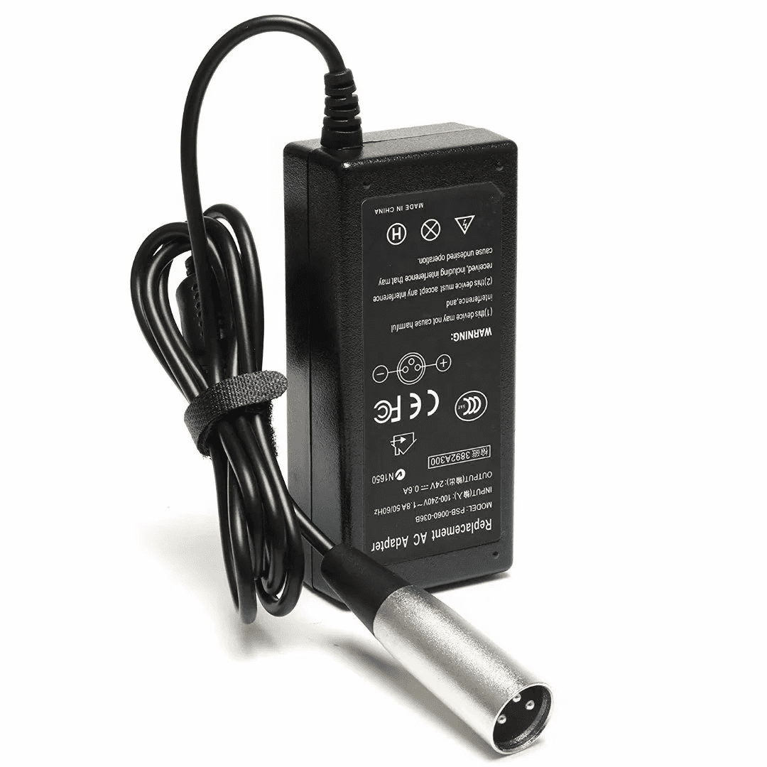 24V 0.6A Charger for E-z-ip 4.0 5.0, E-z-ip 400 450 500 650 750 900 ...