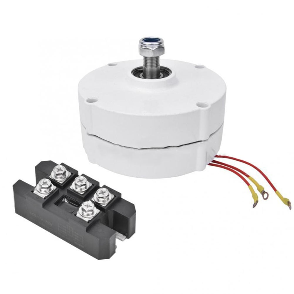 24V 12V 48V Low Speed Electric Generator 3 Phase Gearbox for Windwater ...