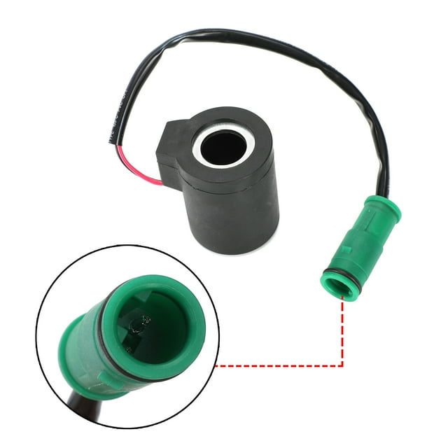 24V 14527267 Solenoid Valve Coil For Volvo Excavator Ec140 Ec160 Ec210 ...