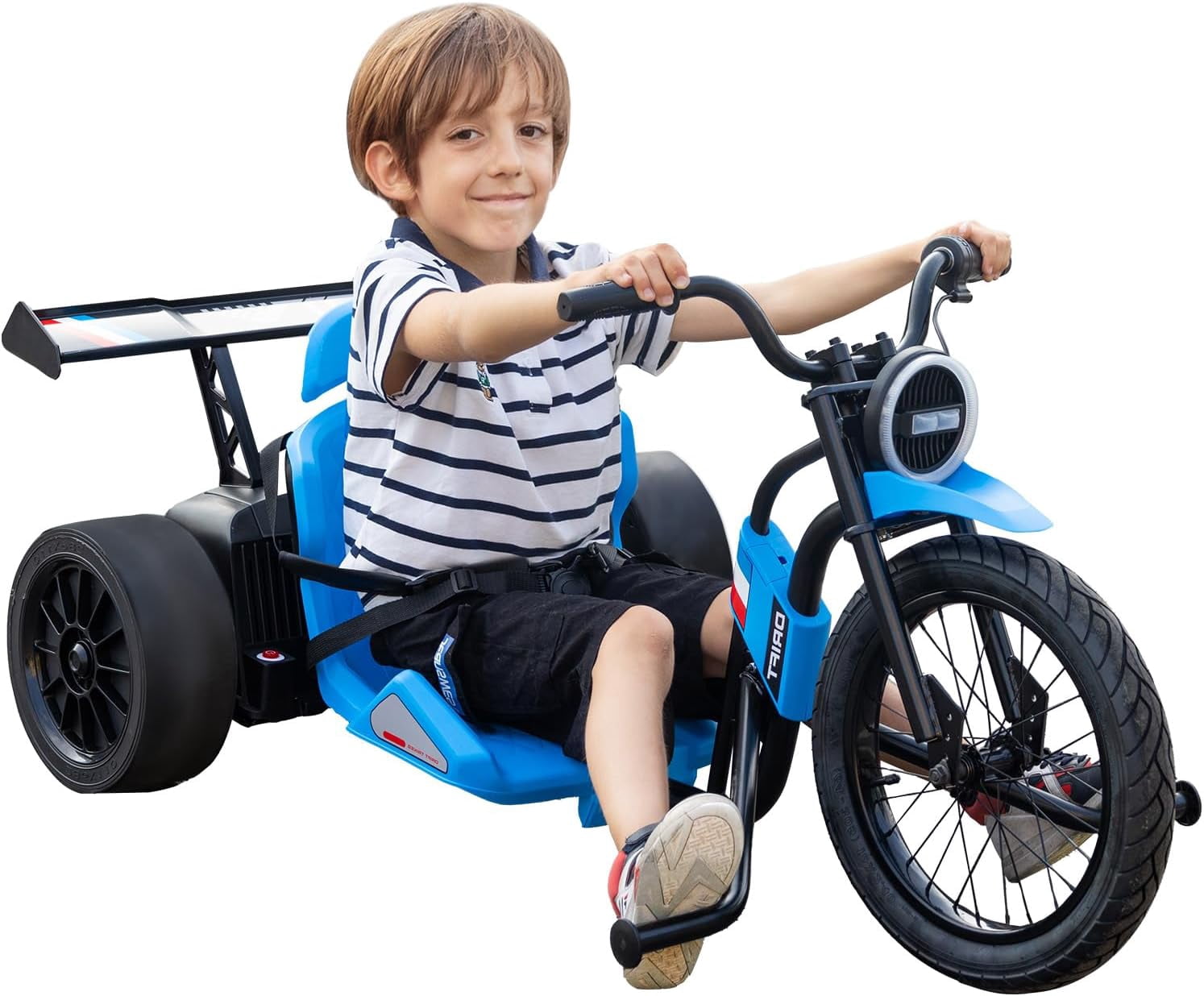24V 14AH Kids Go Kart for Ages 8-12 – 300W Dual Motors, 9MPH Speed, 3 ...