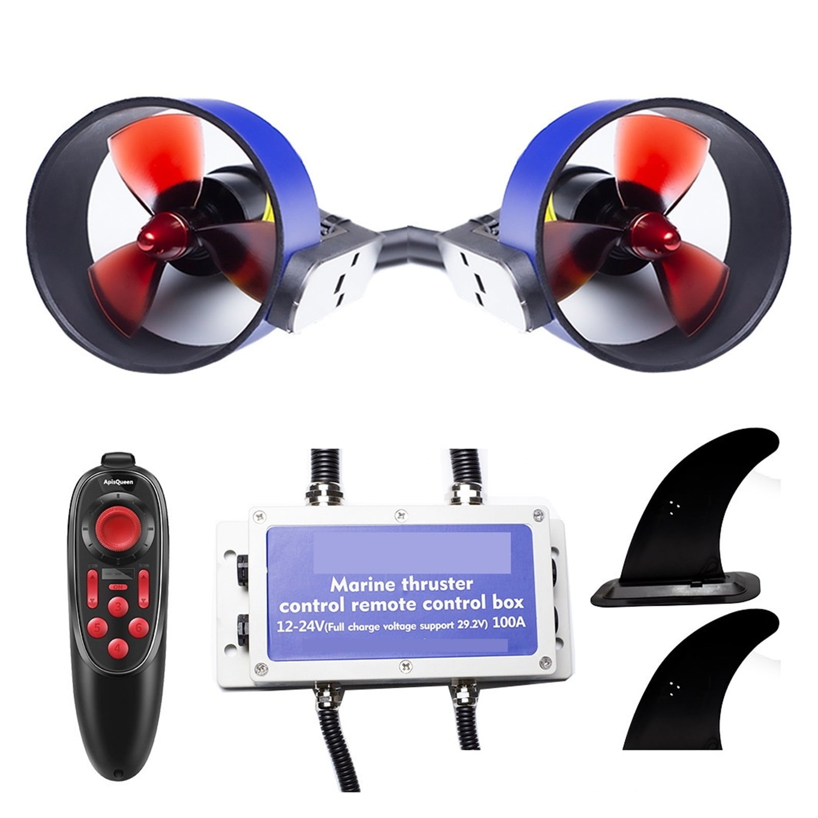 24V 14Kg Thrust Underwater Thruster Set Nesting Boat Fishing Boat ...