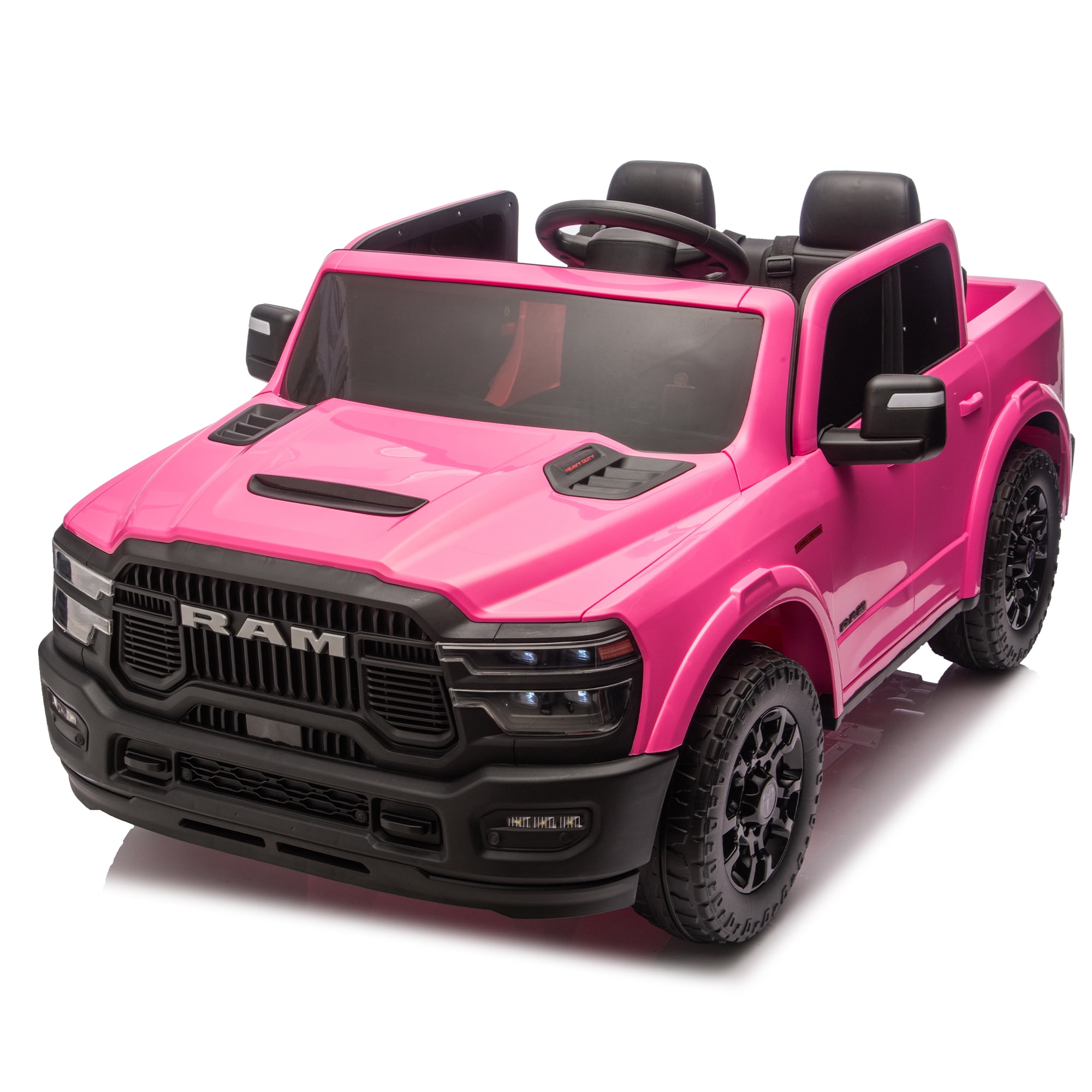 24V 160W Officially Licensed Dodge RAM 2500 Design 2-seater Kids Ride ...
