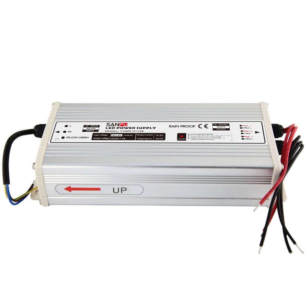 24V 16A Constant Voltage LED Driver - 400W Switch Mode Power Supply ...