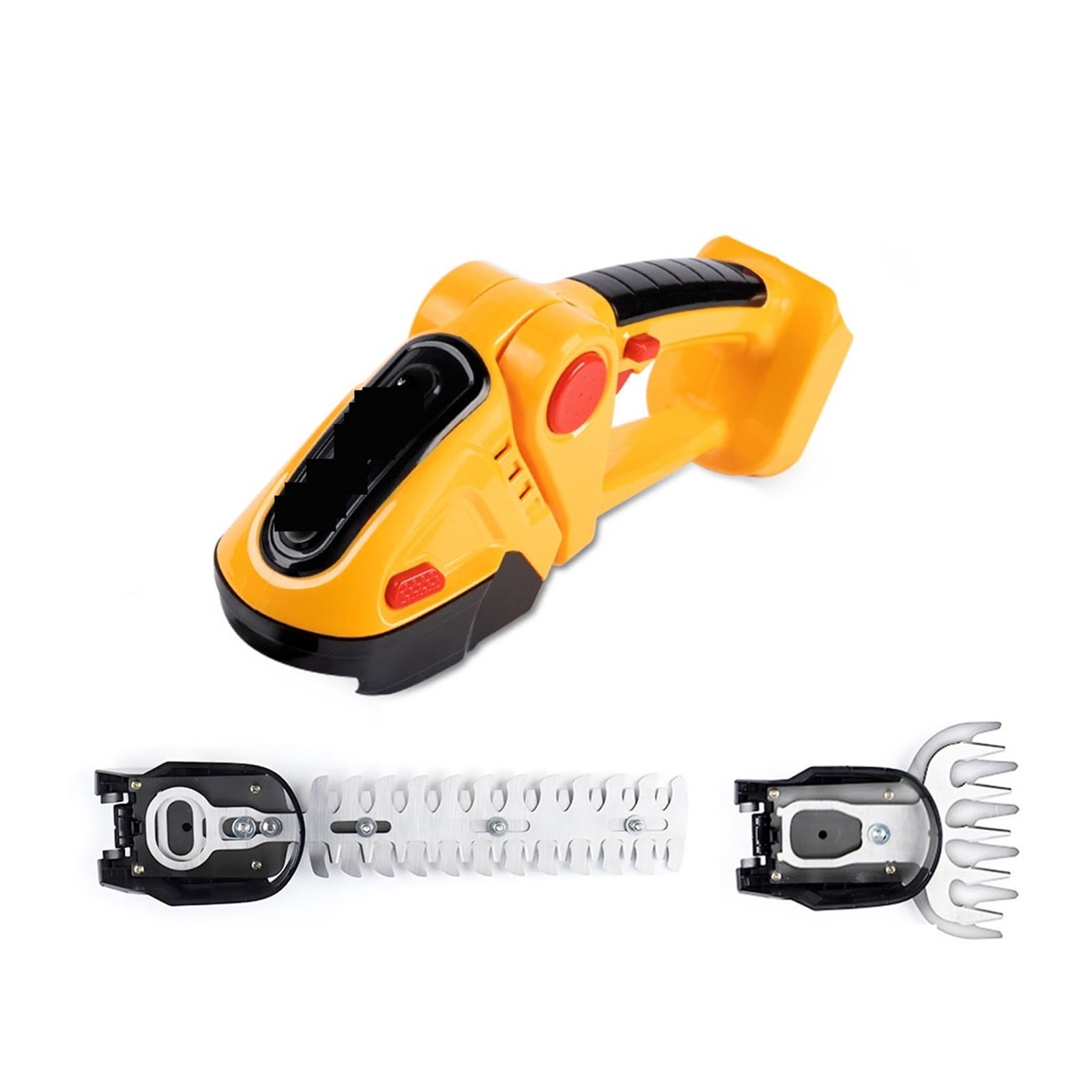 24V 2 IN 1 Electric Hedge Trimmer 20000RPM Cordless Rechargeable High ...