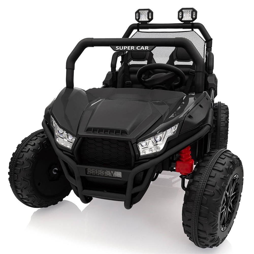 24V 2-Seater Electric Utv for Kids，400W Ride-On Car with Remote Control ...