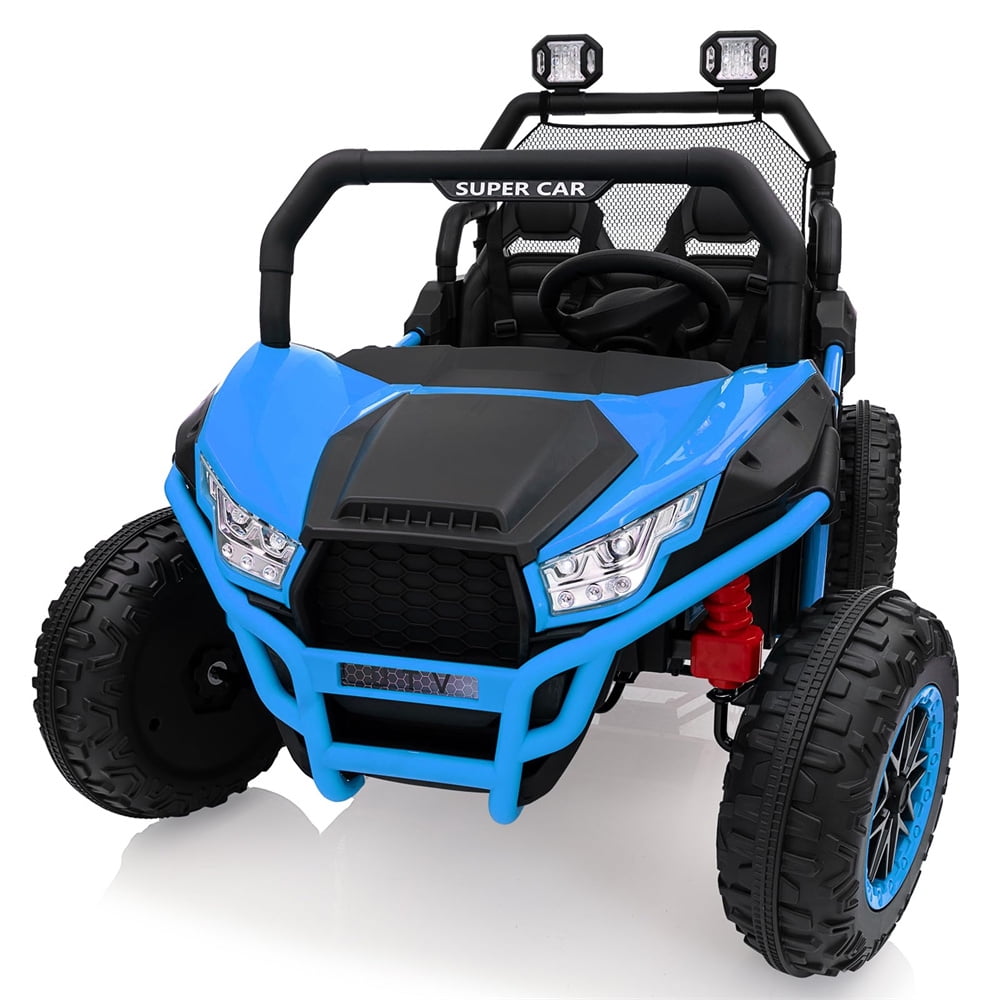 24V 2-Seater Electric Utv for Kids，400W Ride-On Car with Remote Control ...