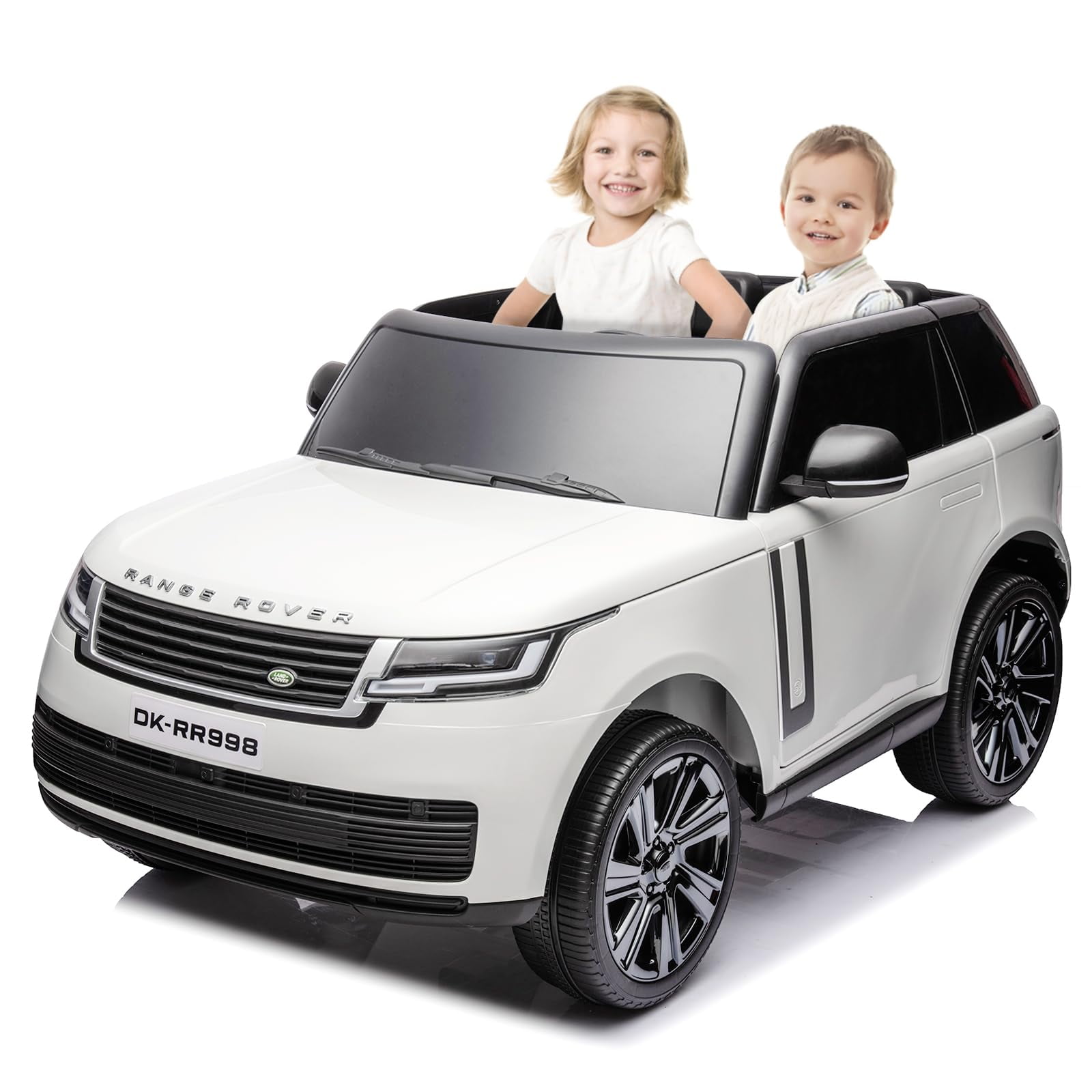 24V 2-Seater Licensed Land Rover Ride On Car Toy w/Parent Remote ...