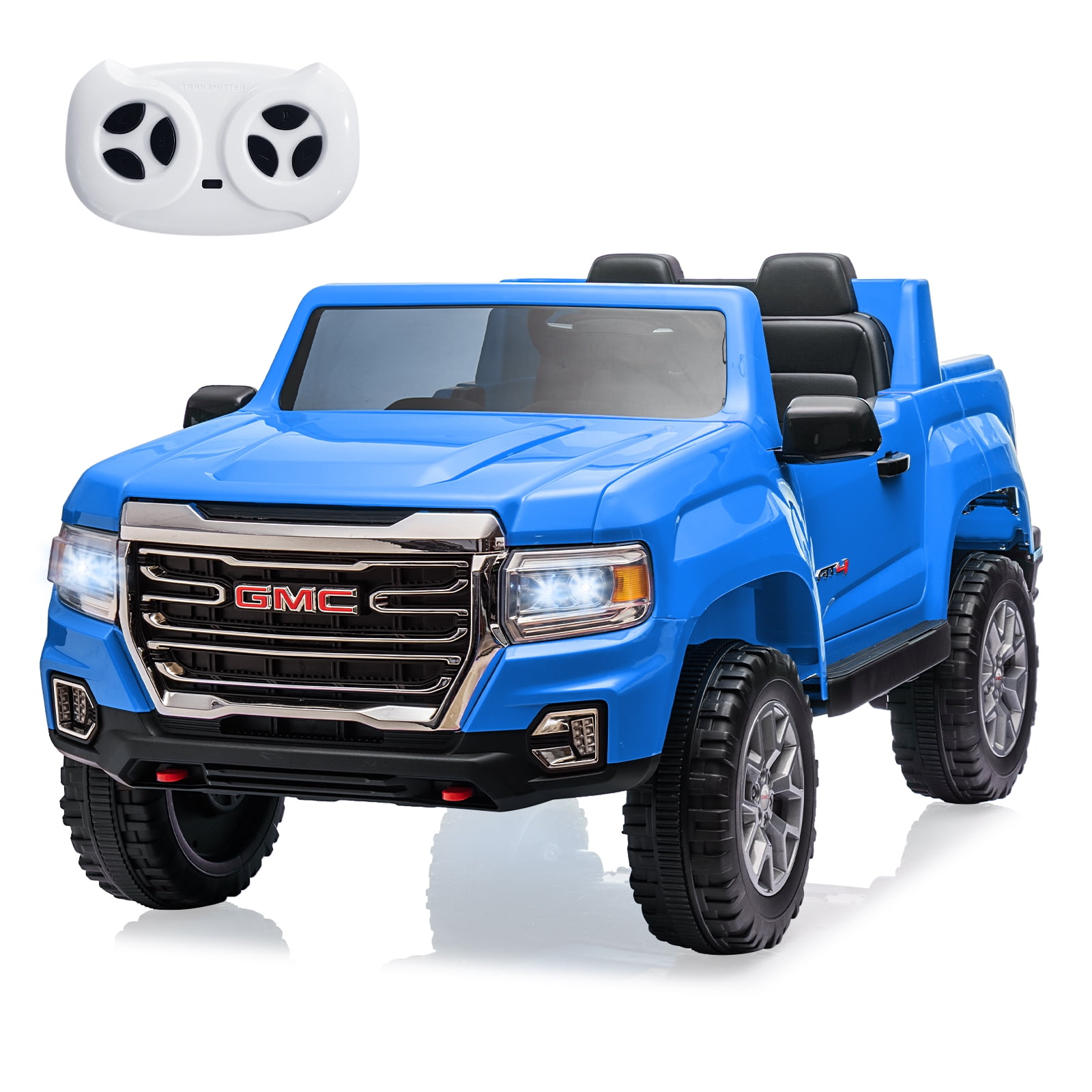 24V 2-Seater Ride On Truck Car, Licensed GMC Battery Powered Electric ...