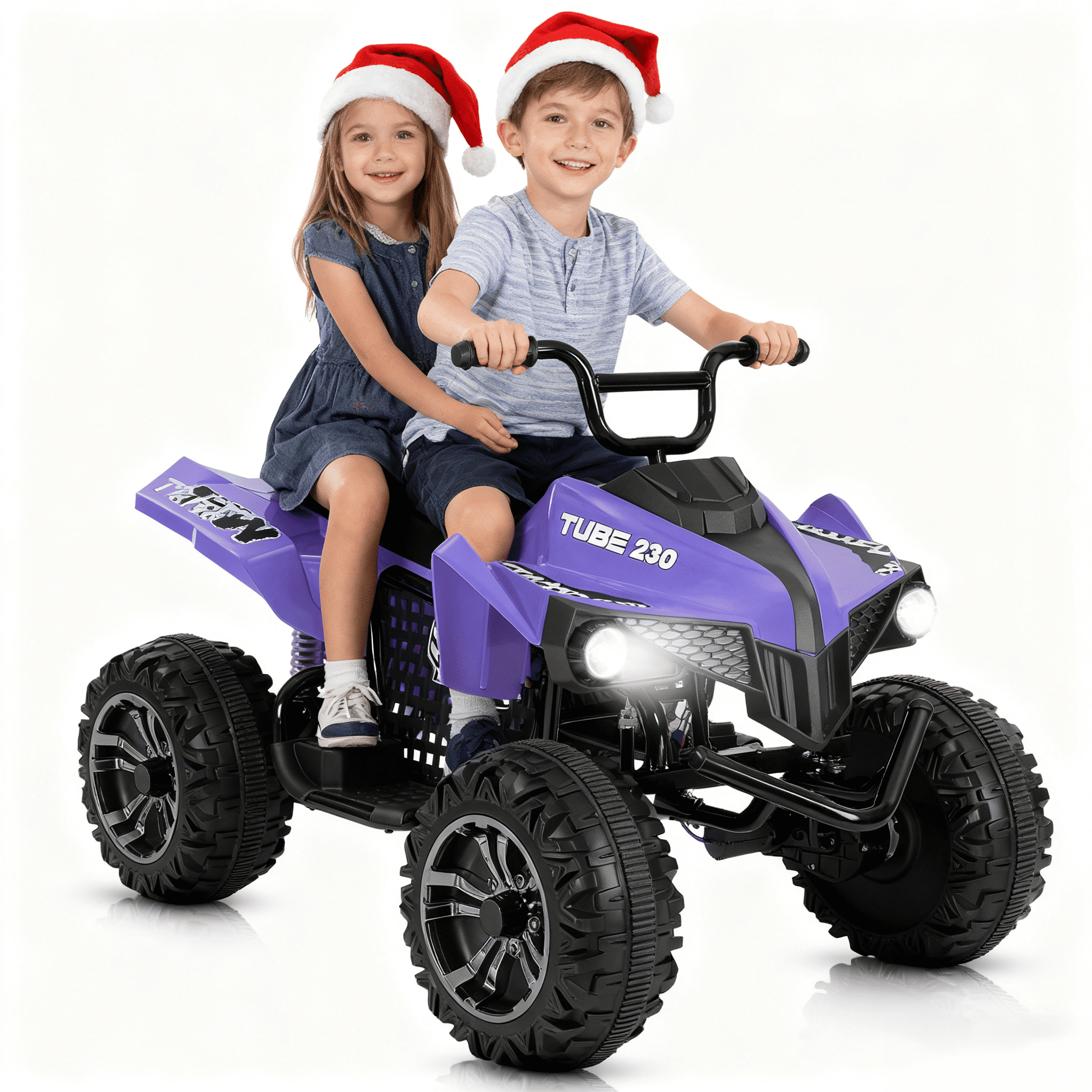 Neche 24V 2 Seater Ride on Toy, 4*200W Motors,9AH Battery Powered ,4 ...