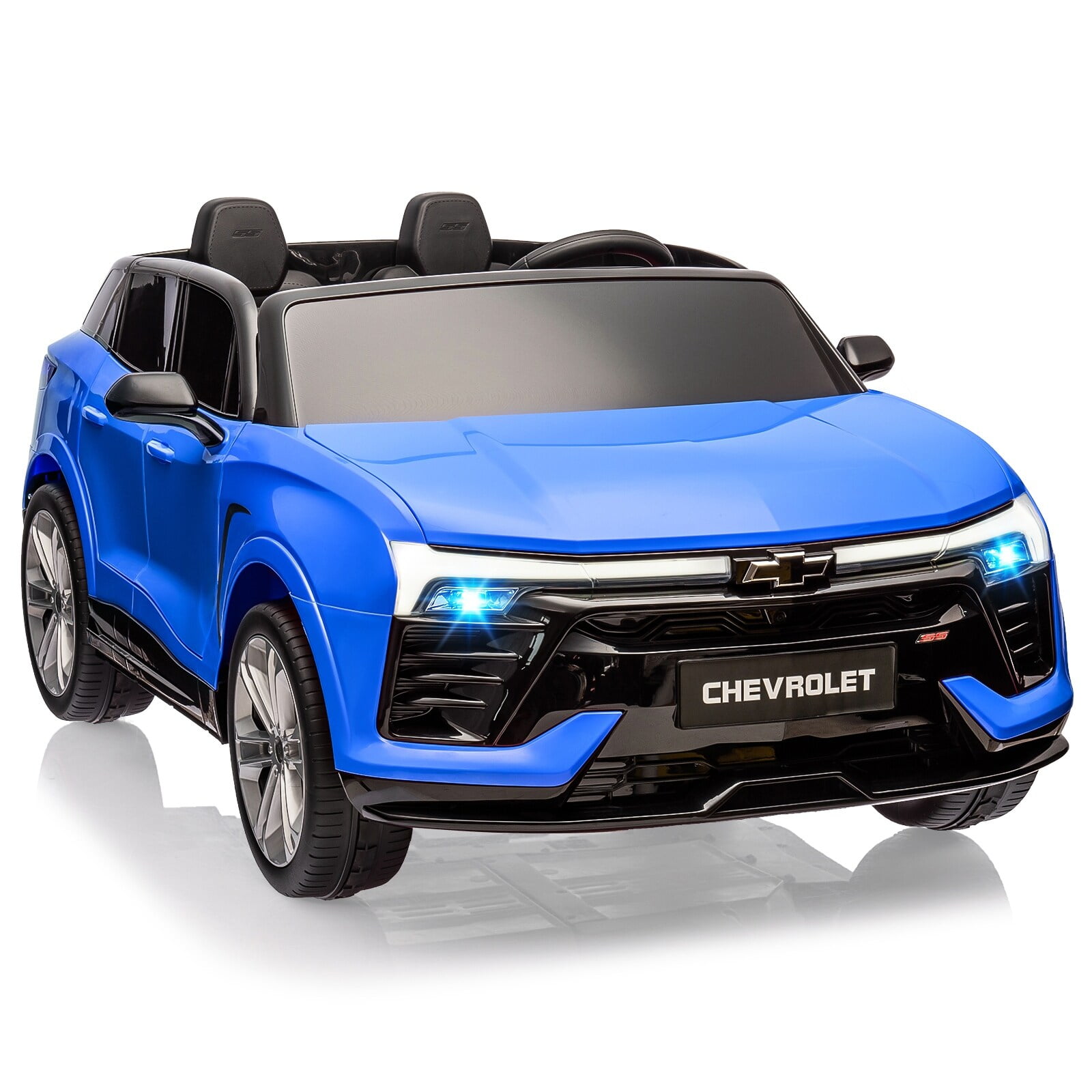 24V 2-Seater SUV Licensed Chevrolet Blazer Ride On Car Toy Blue ...