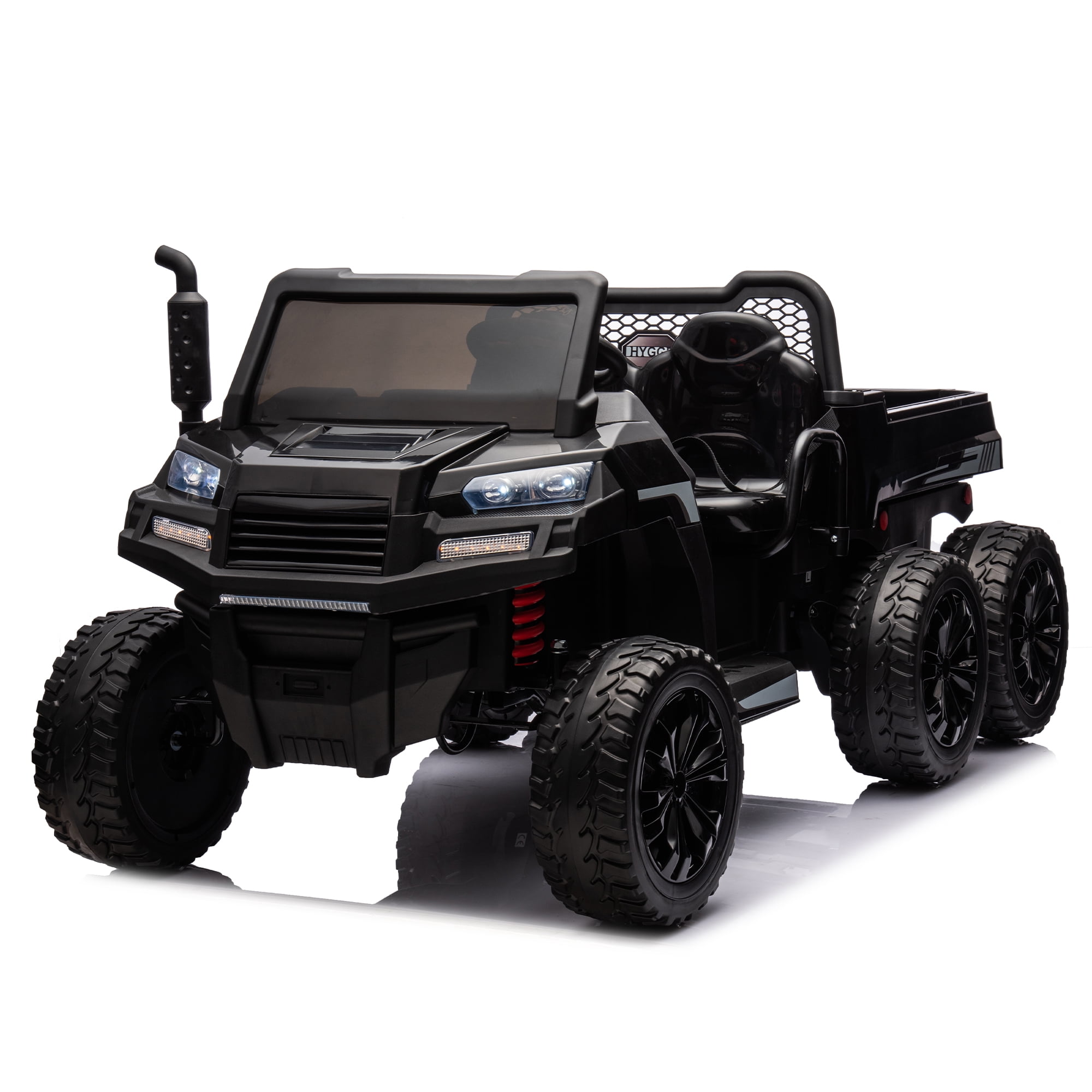 24V 2-Seater UTV-XXL Ride On Truck With Dump Bed Battery Powered 6 ...