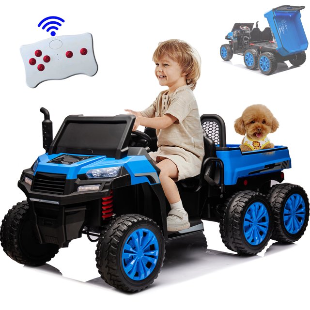 24V 2 Seats Powered Ride on Truck for Boys and Girls Ride On Car Toy ...