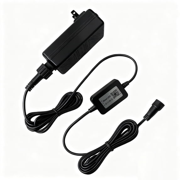 24V 2A Waterproof Replacement Adapter for SuperRGB Permanent Outdoor ...