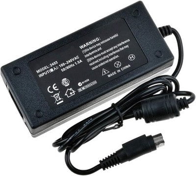 24V 3-Pin Adapter Compatible with POS/Dot Matrix Printer 3-Prong ...