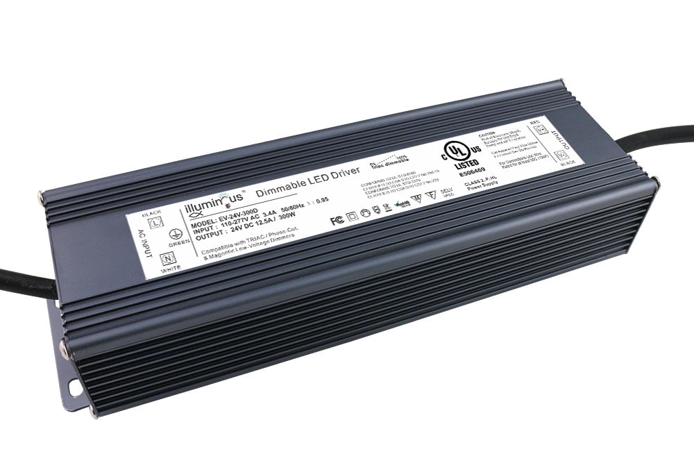 24V 300W Dimmable CV DC LED Driver Transformer UL Approved AC to DC ...