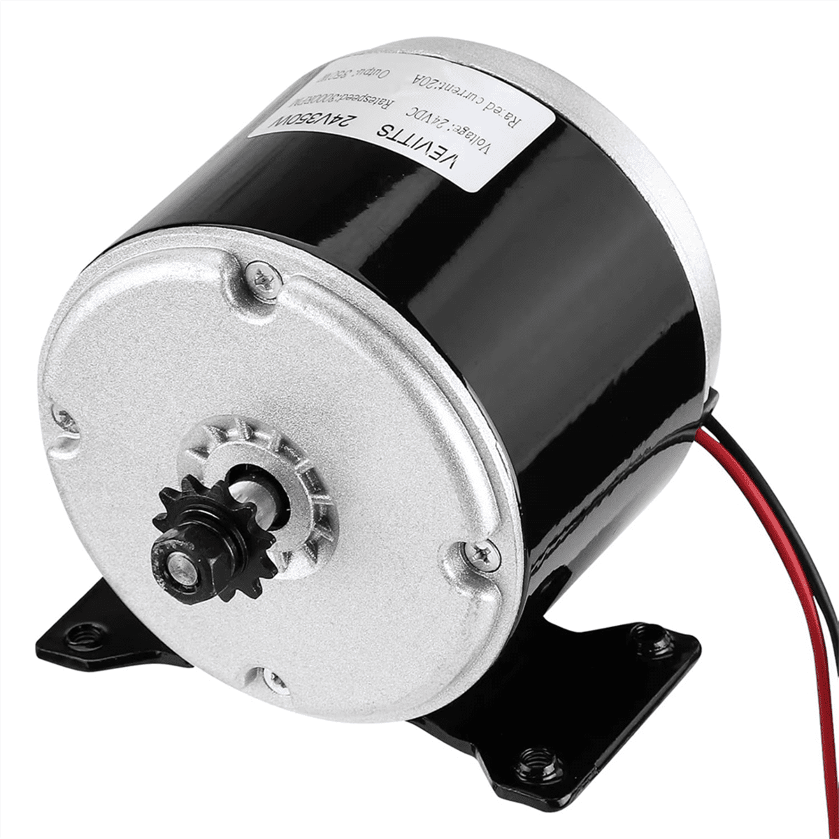 24V 300W High Speed Brushed DC Motor 2750rpm High Efficiency Aluminum ...